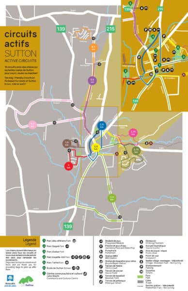 Circuits actifs - Tourisme Sutton